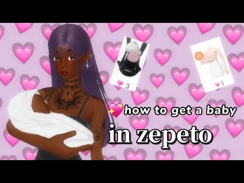 how to get a baby in zepeto! - YouTube