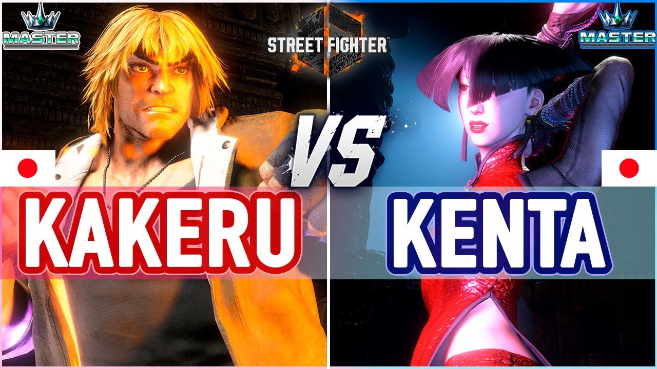 SF6 🔥 Kakeru (Ken) vs Kenta (A.K.I) 🔥 SF6 High Level Gameplay - YouTube