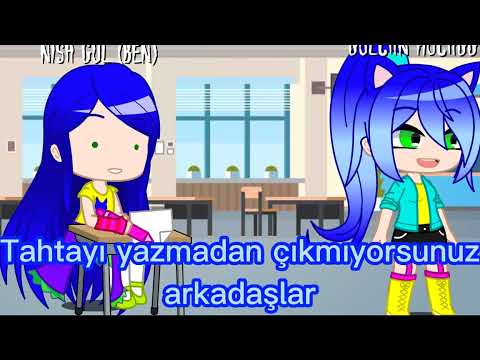 MATEMATİK HOCASI GÜLCAN HOCA'NIN DERSİNE BEN GACHA LİFE ANİMASYON