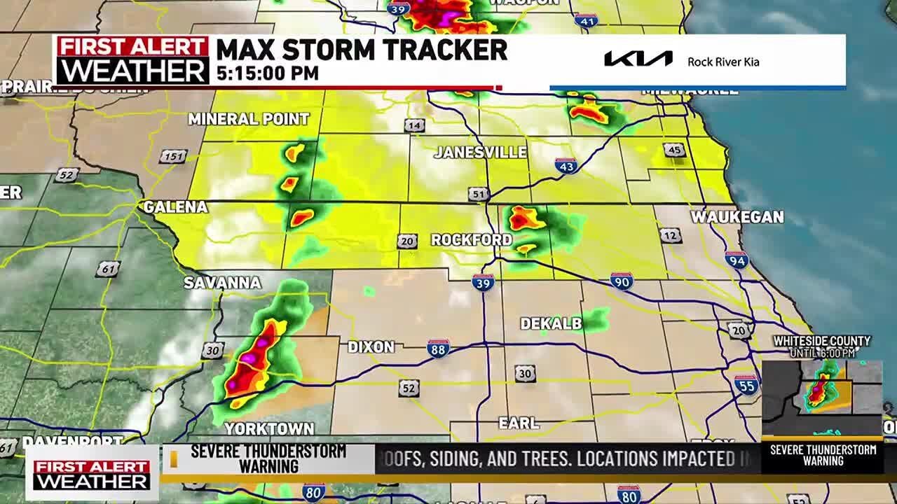 FIRST ALERT ACTION DAY: Severe storms move into the stateline – 5 p.m ...
