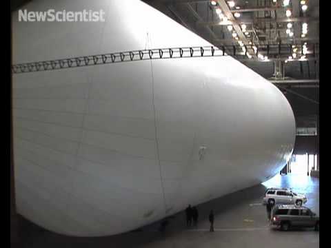 Airship inflation - YouTube