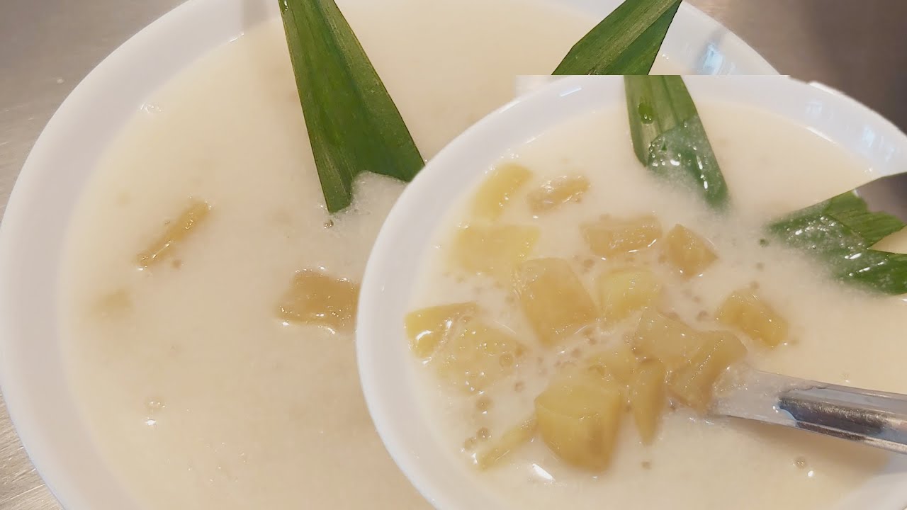 SWEET POTATO SAGO DESSERT/ BUBUR SAGU UBI KELEDEK/PENGAT UBI KELEDEK ...