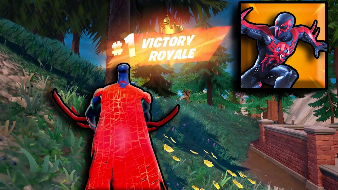 Spider Man 2099 Demolishes The Entire Lobby in Fortnite!! - YouTube