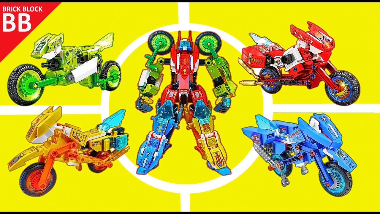 Speed Build : Wind Knight ⚡️ Sembo Block 103320 - 323 Mecha of Steel ...