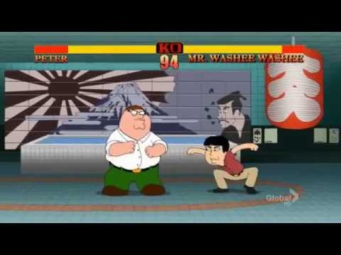 Family Guy Street Fighter Fight Scene (Reversed) - YouTube
