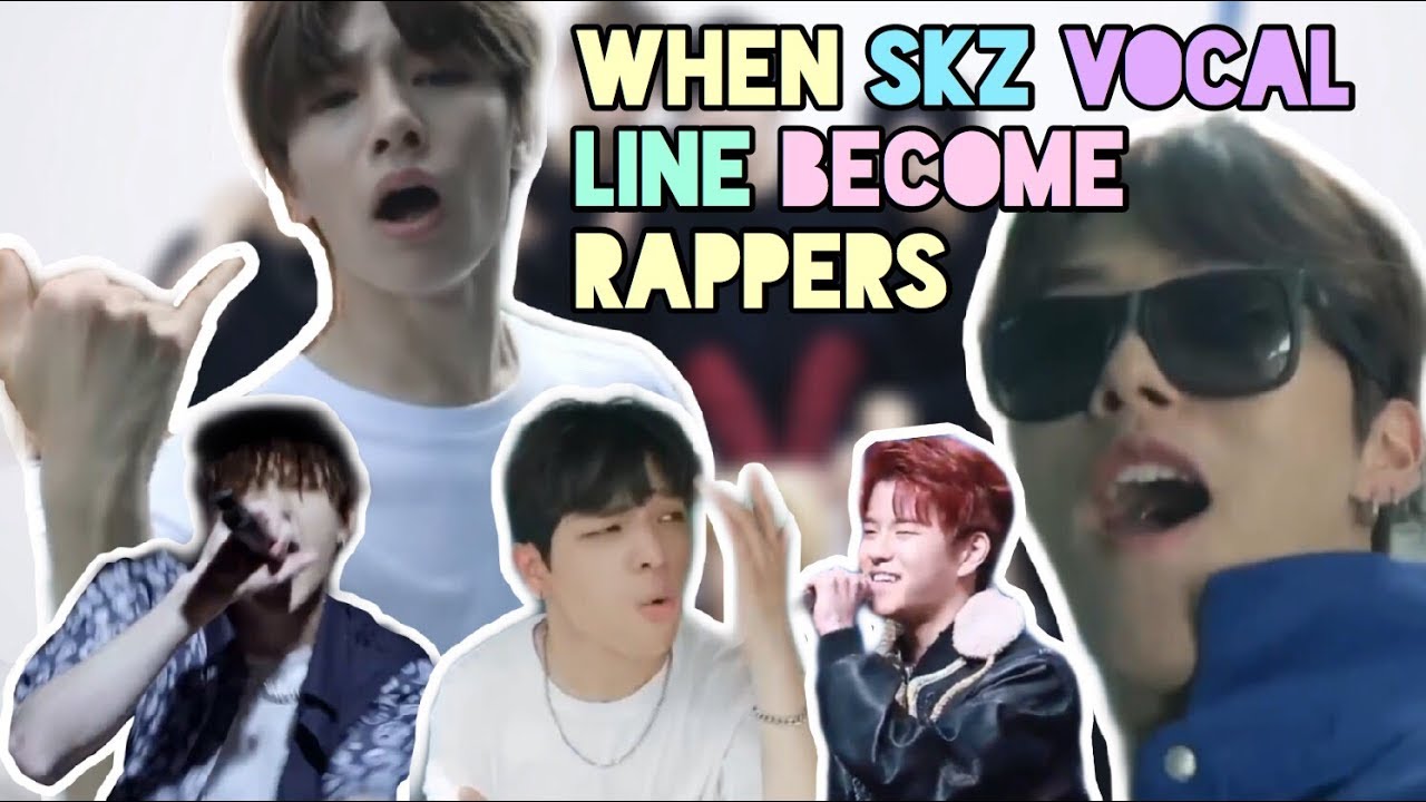when stray kids vocal line become rappers - YouTube