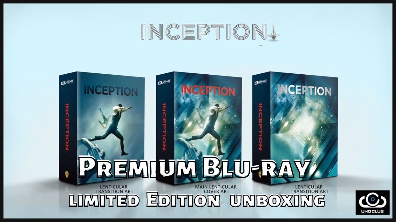 Premium Blu-ray Unboxing | Inception UHD Club Box Set | Christopher ...