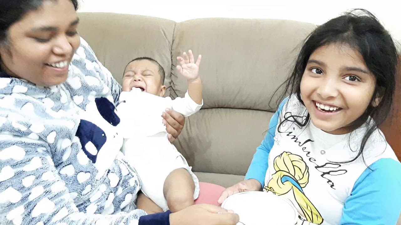 First semi solid food hamdan - YouTube