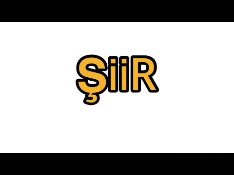 11. SINIF TÜRK DİLİ VE EDEBİYATI - ŞİİR ÜNİTESİ