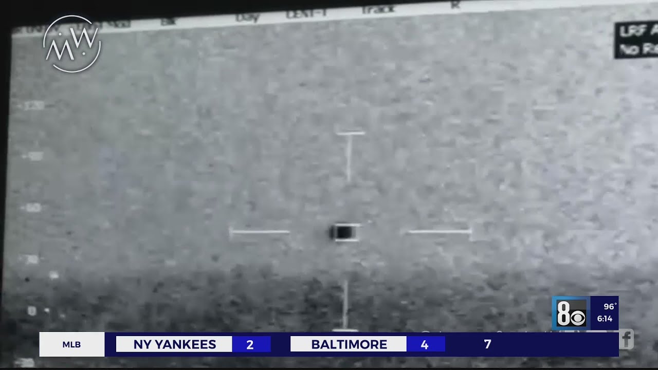 New video shows mysterious flying sphere vanishing into ocean - YouTube