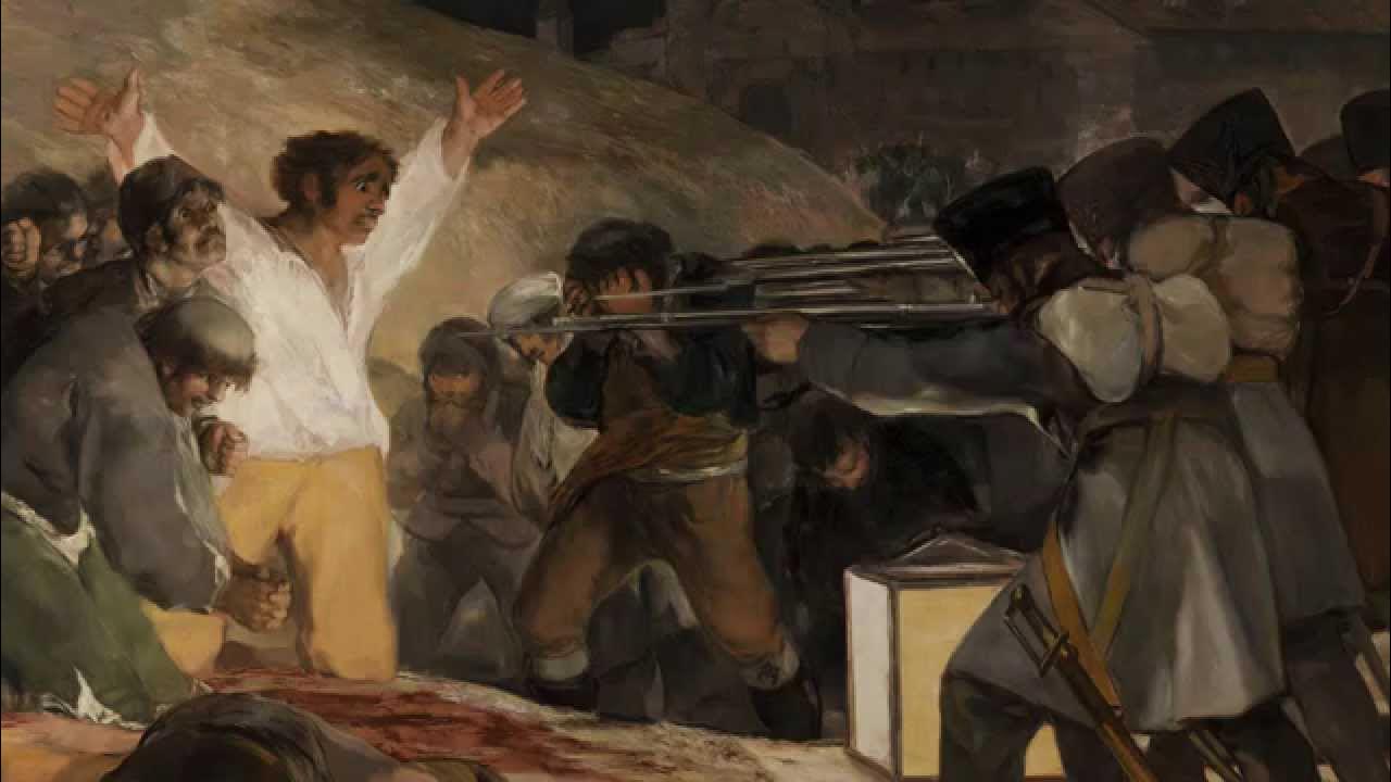 Art historical analysis (painting), a basic introduction using Goya's Third of May, 1808 - YouTube