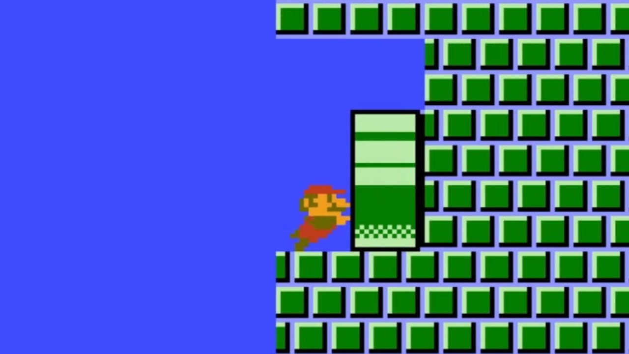 Super Mario Bros. 8-4 IL in 44.410 (8-3) - YouTube