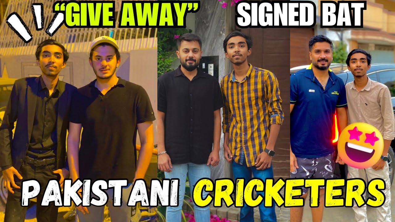 Meetup With Pakistan Cricketer Saud Shakeel,Roman Raees,Saad Baig😍 ...