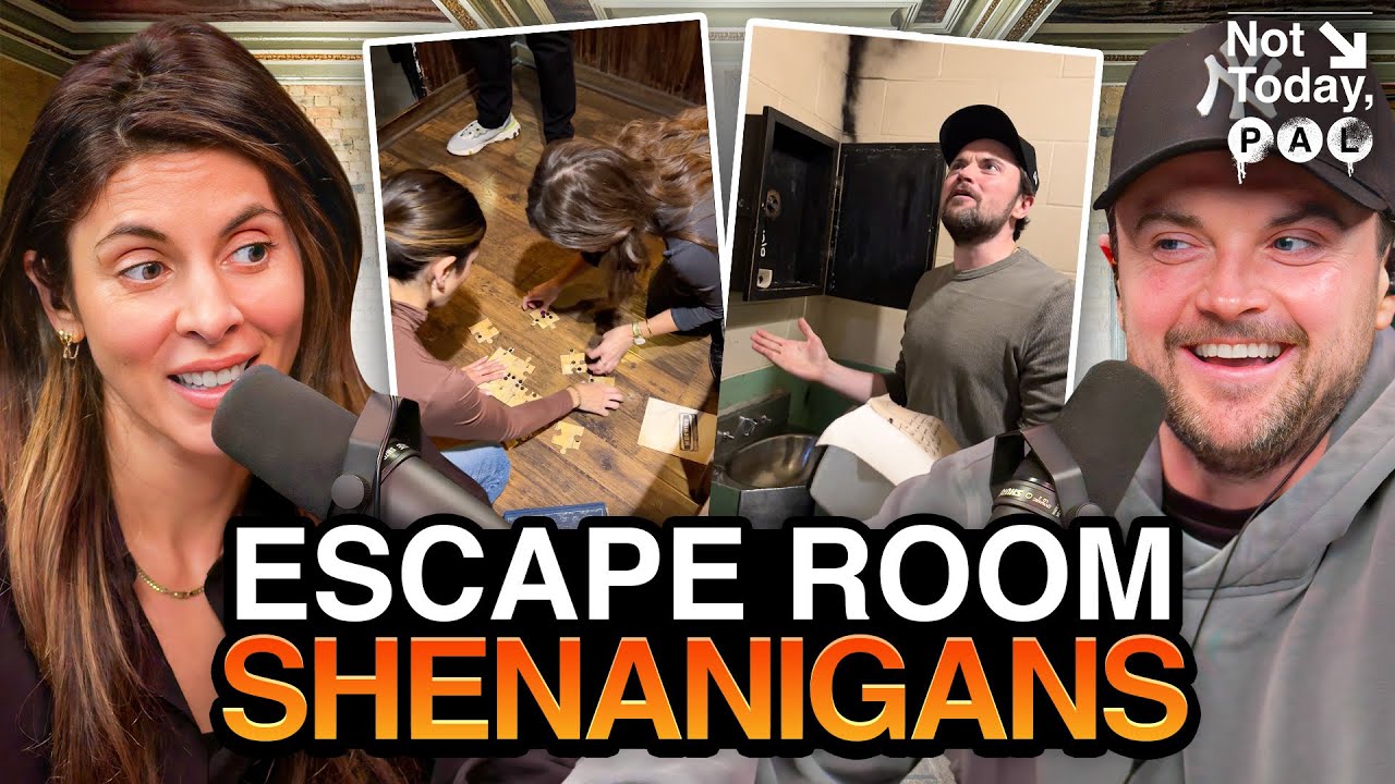 Rob & Jamie's Escape Room Shenanigans | Not Today, Pal Highlight - YouTube