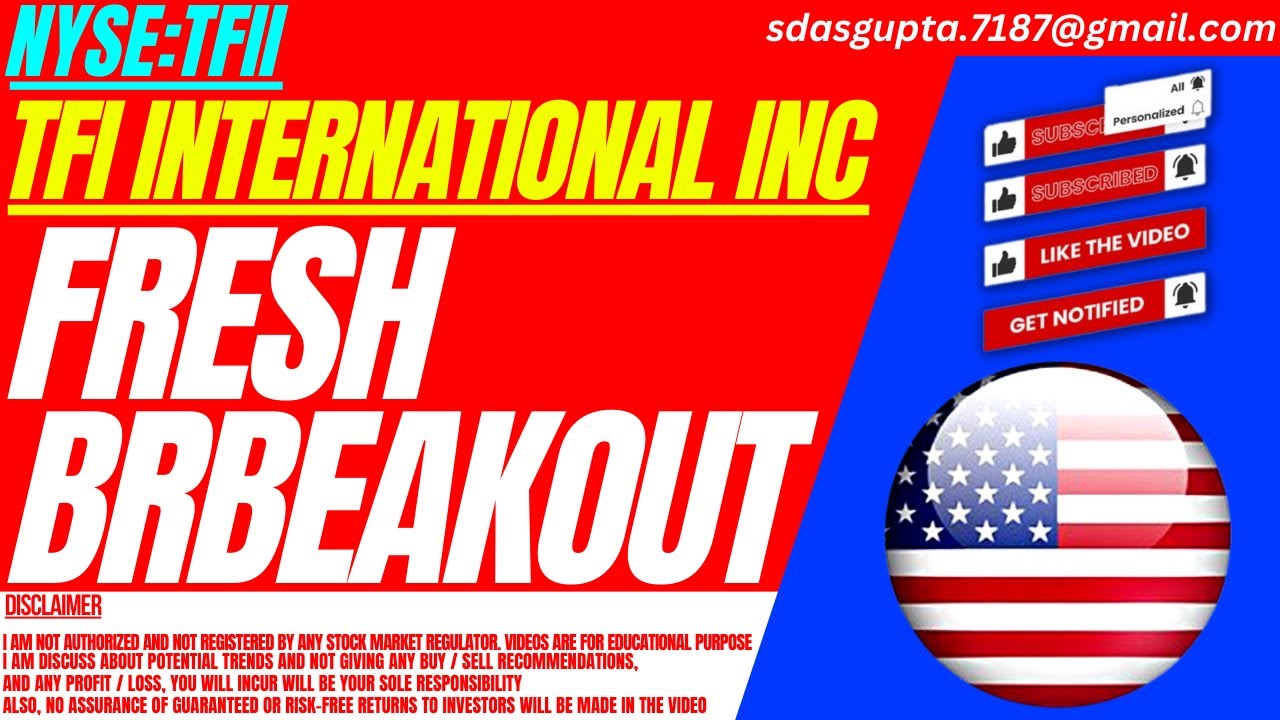 FRESH BREAKOUT : TFII STOCK ANALYSIS | TFI INTERNATIONAL STOCK - YouTube