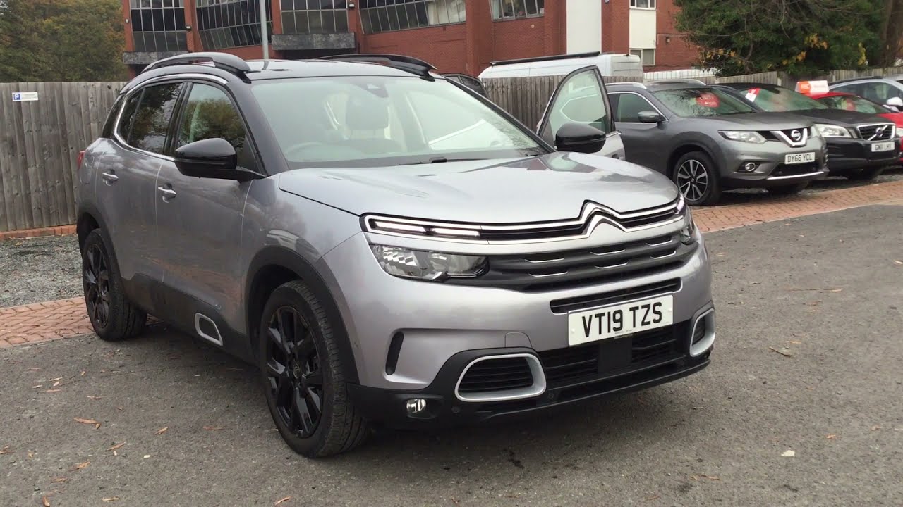 Citroen C5 Aircross 1.5 BlueHDi Walkaround Cumulus Grey - YouTube