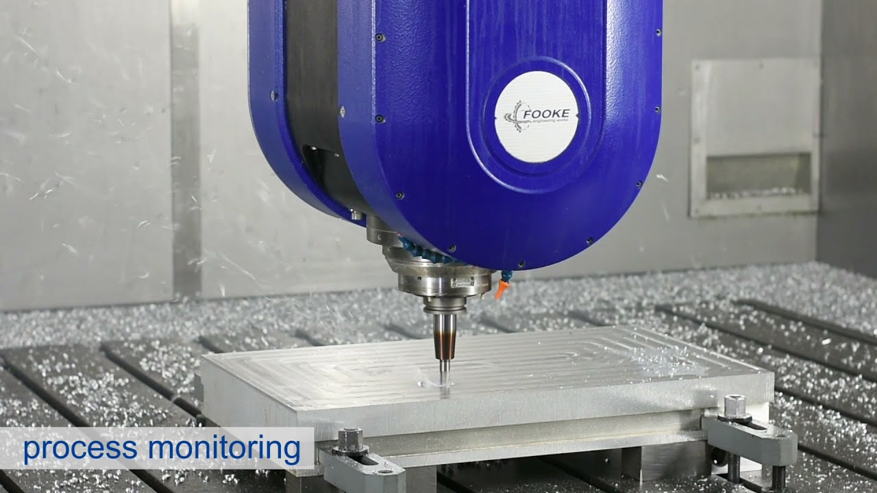 FOOKE Machine Monitoring - Safety for machine and workpiece - YouTube