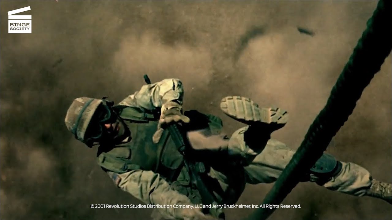 La Chute du Faucon Noir : Atterrir CLIP HD - YouTube