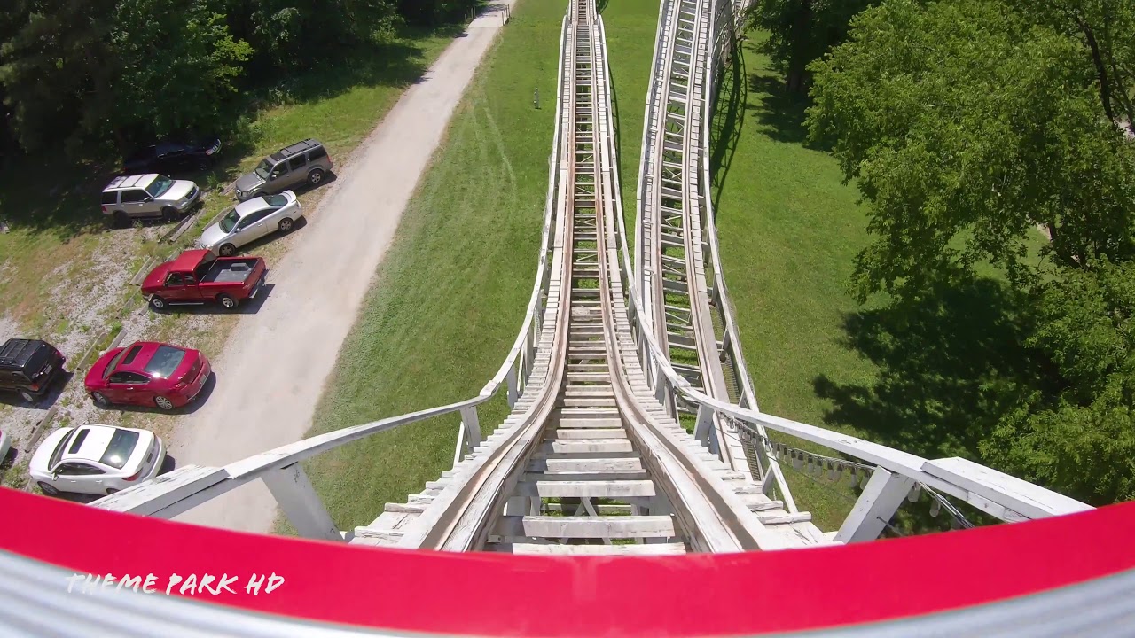 Canon Ball 4K Mounted On Ride Front Row POV 2019 at Lake Winnie - YouTube