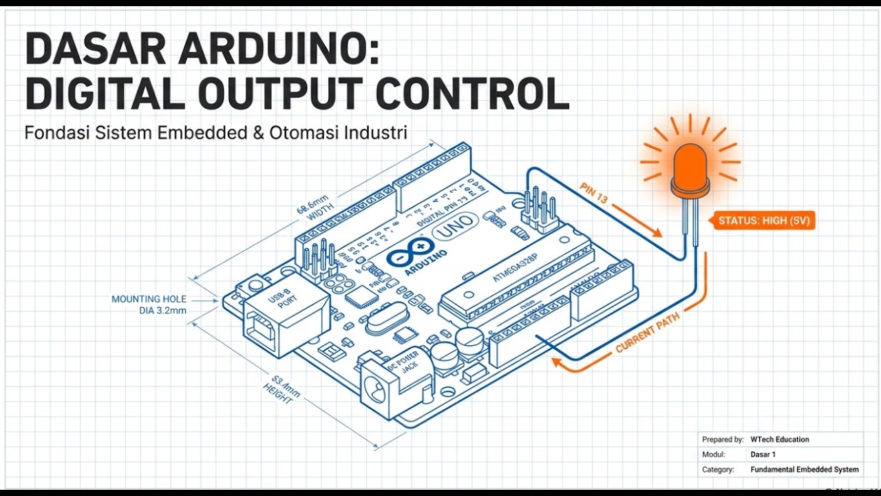 Part 10: Dasar Arduino: Digital Output Control - Fondasi Sistem ...