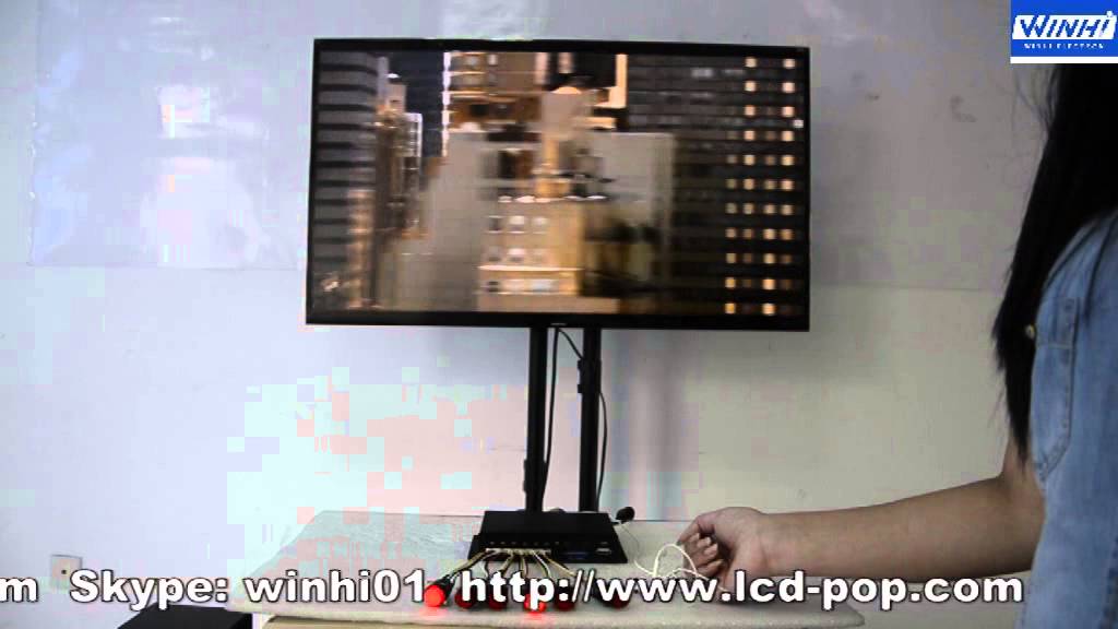 MPC1005-6 New product RS232 push button Optical&HDMI output 1080P ...