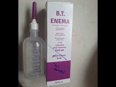 B.T .ENEMA nedir Neişe yarar ne için kullanılır yanetkileri nelerdir günde kaç defa kullanılır kabız