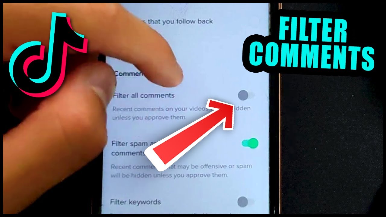 How to Filter Comments on TikTok - YouTube