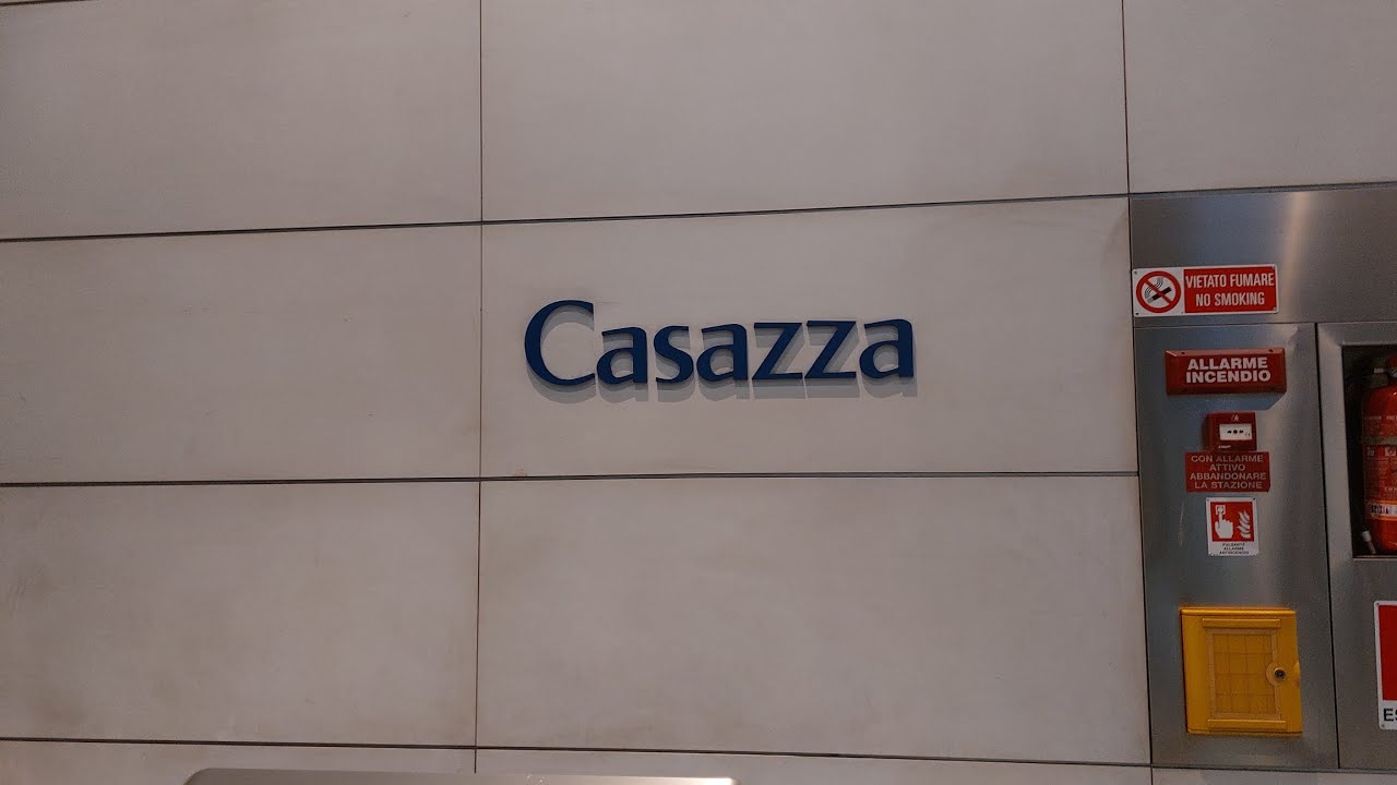 (Walkthrough) Stazione CASAZZA (Metro Brescia) - YouTube