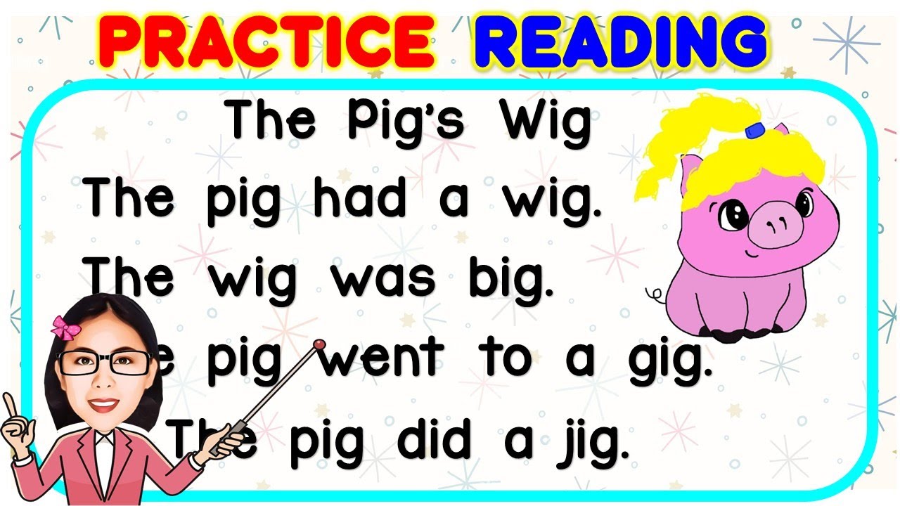CVC SHORT STORIES WITH QUIZ | EASY READING LESSON FOR BEGINNERS | CVC ...