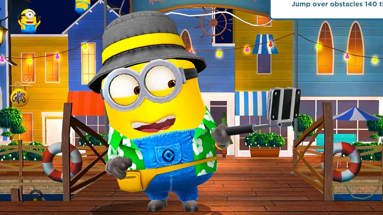 Despicable me minion rush lvl 769 - Jump over obstacles 240 times with ...