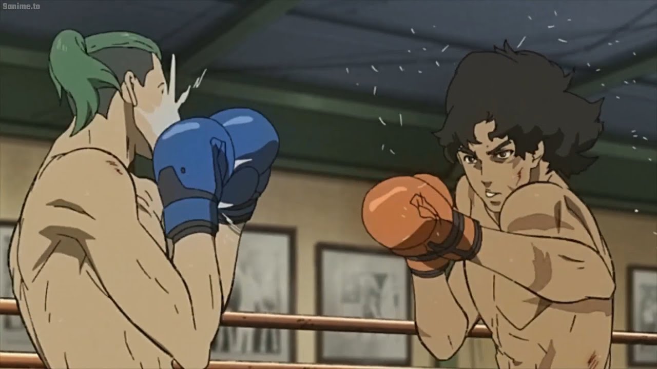 Gearless Joe Vs Liu Rematch | Nomad: Megalo Box 2 Episode 7 [60FPS] ᴴᴰ ...