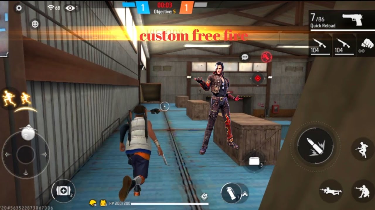 How To Talk With Enemy In Free Fire Custom Room - Free Fire Custom Room ...