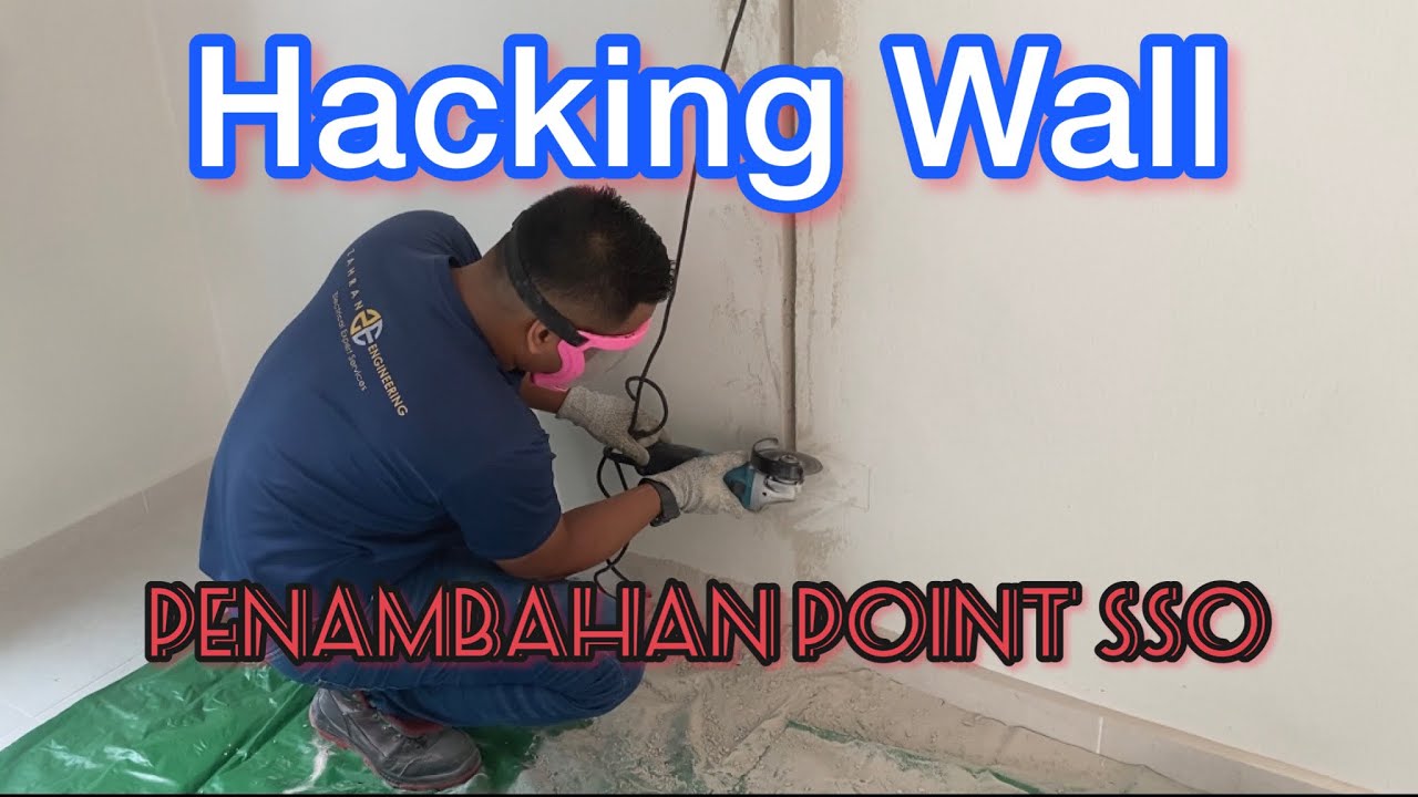 ZAHRAN ENGINEERING: Kerja Penambahan Point Soket Dan Hacking Dinding| Cara Yang Betul - YouTube