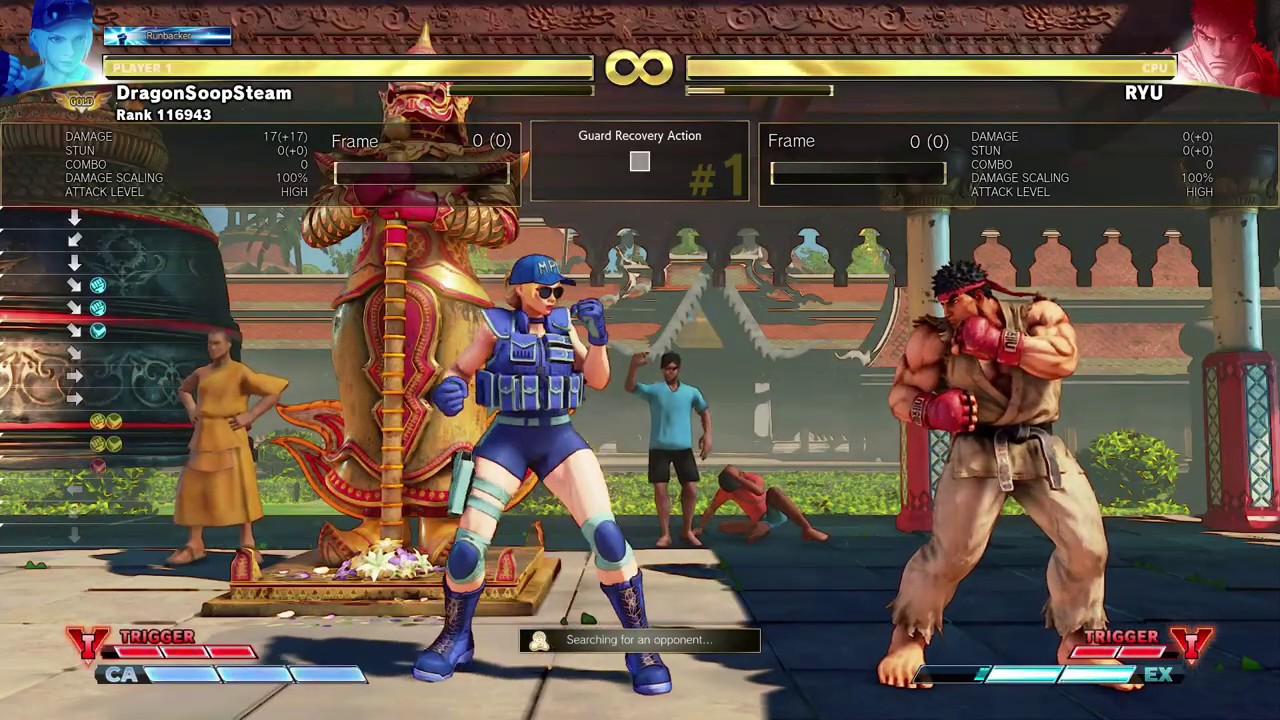 SFV - Lucia CH Meaty Setup - YouTube