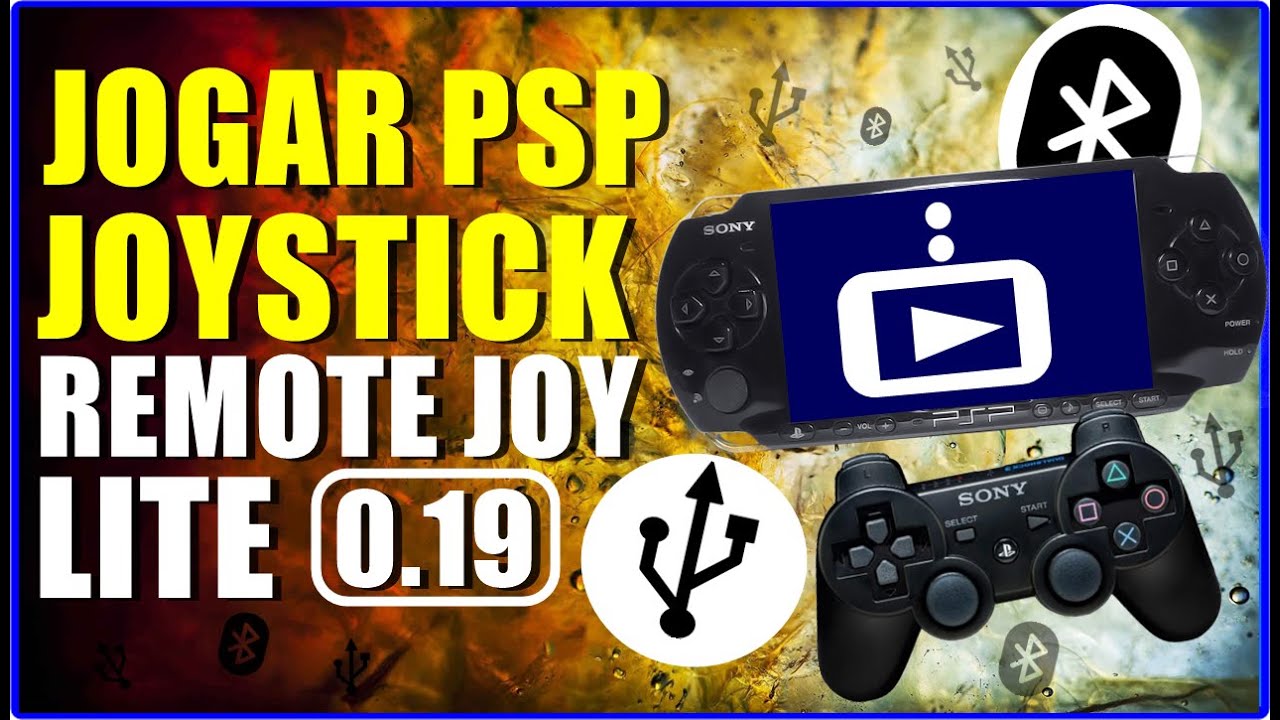 JOGAR COM JOYSTICK NO PSP 1000, 2000, 3000, GO CONFIGURADO PLUGIN ...