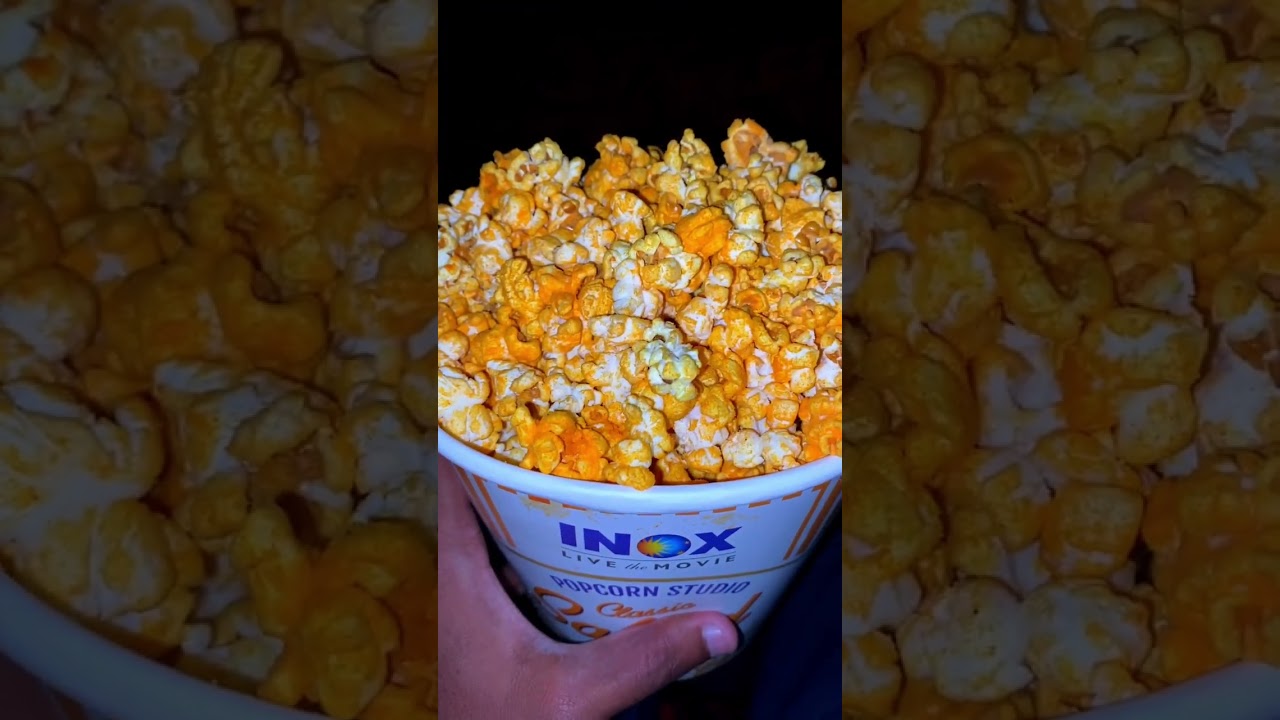 INOX || Unlimited popcorn 🍿 || on Tuesday || only for large side ...
