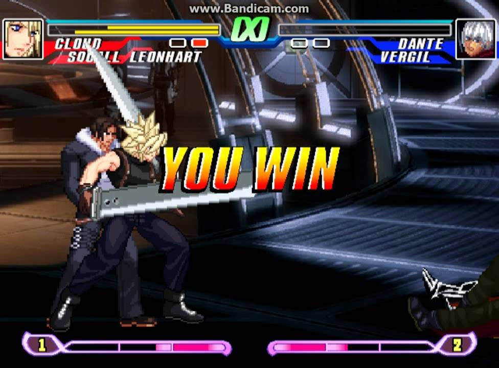 MUGEN Battle #0030 - Final Fantasy vs Devil May Cry - YouTube