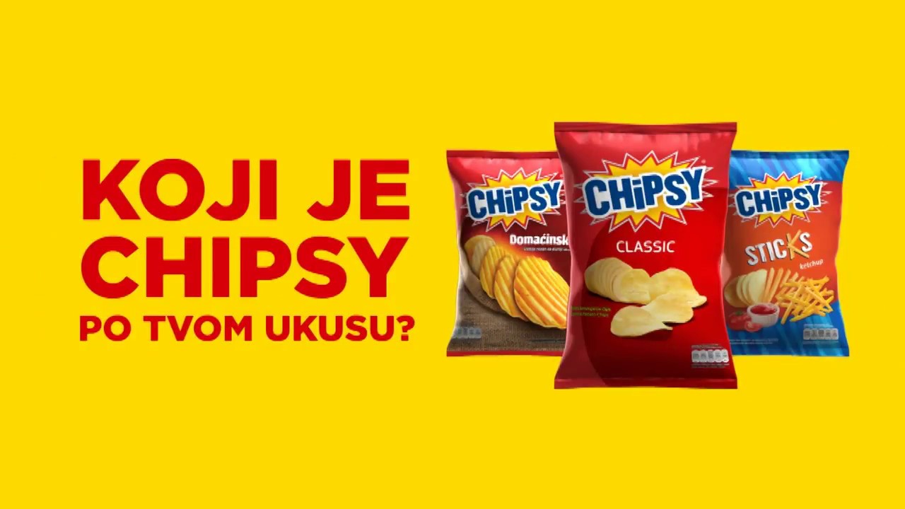 Chipsy - Koji je Chipsy po tvom ukusu? TVC - YouTube