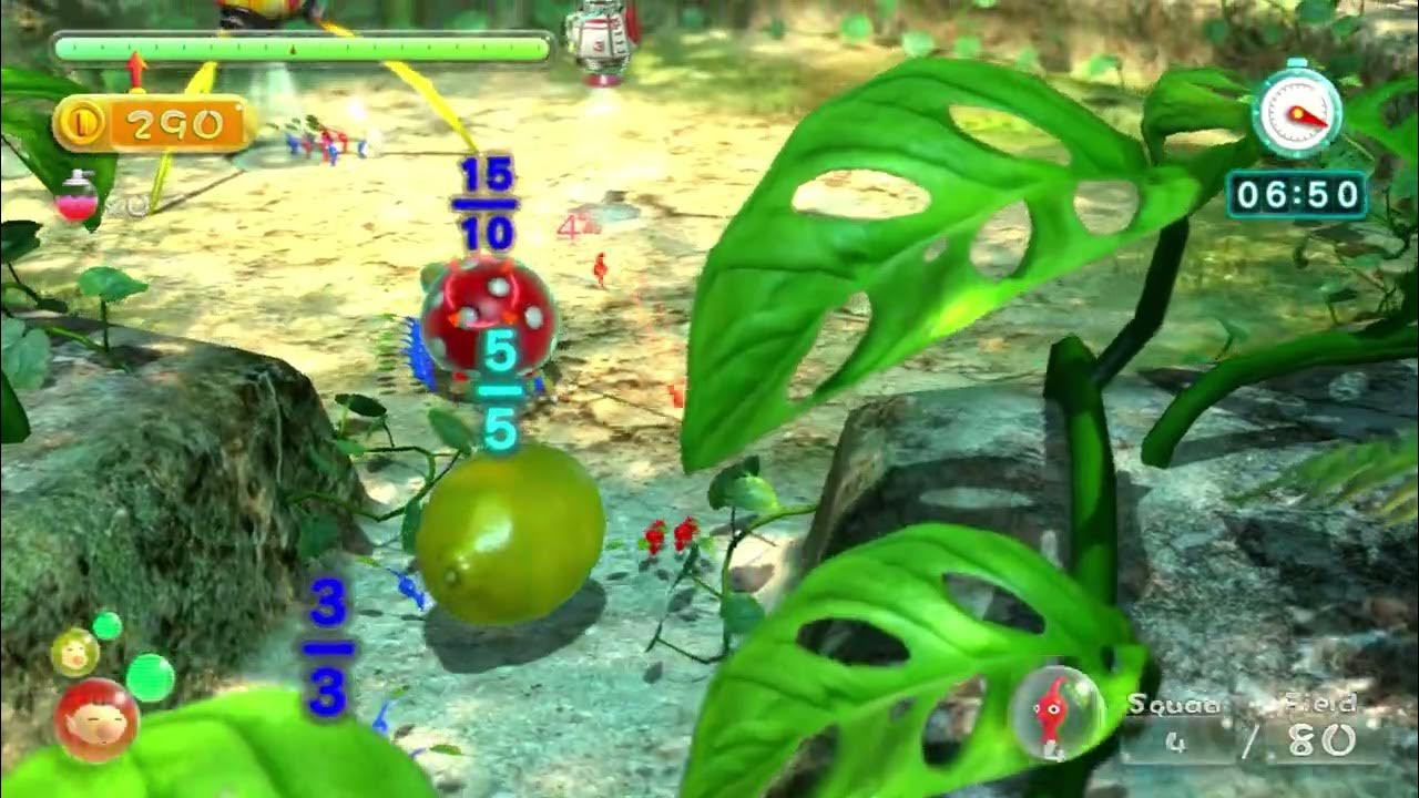 Pikmin 3 Deluxe Side Stories - Olimar's Assignment Day 2: Inside Forest - YouTube