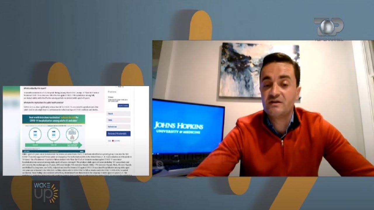 Wake Up/ Dr.Arbër Shehu: Si Pfzier&Moderna mbrojnë 94% nga Covid ...