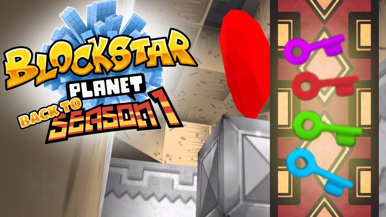 Blockstarplanet Back to Season 1 All Keys & Mystery Crystal (Febuary ...