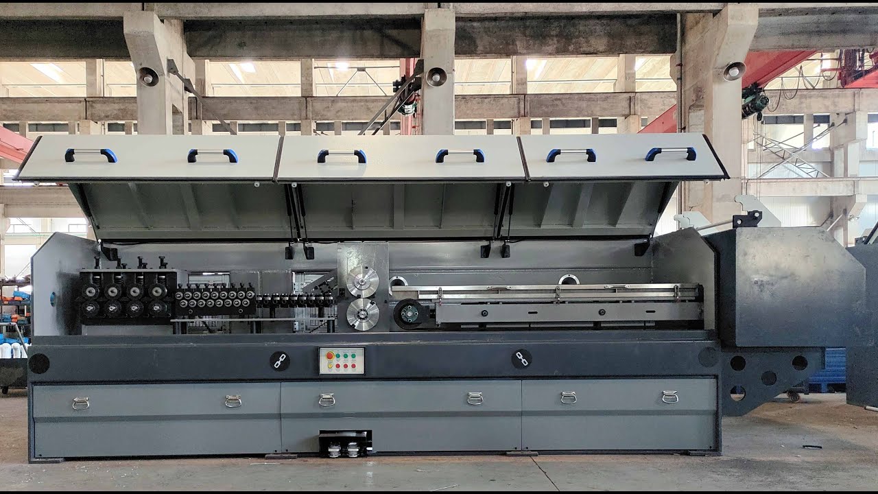 welding electrodes drawing and cutting line - YouTube