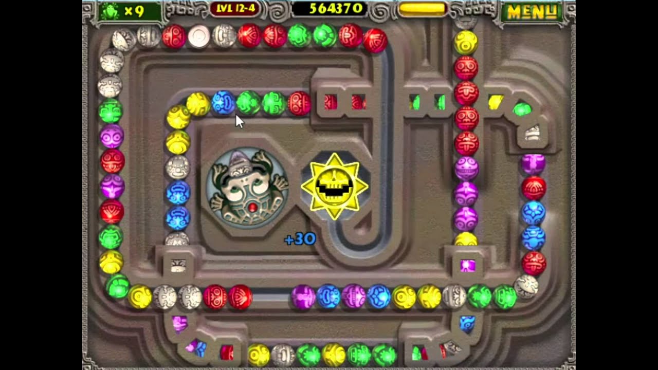 Zuma Deluxe - Level 12 - 4 - YouTube