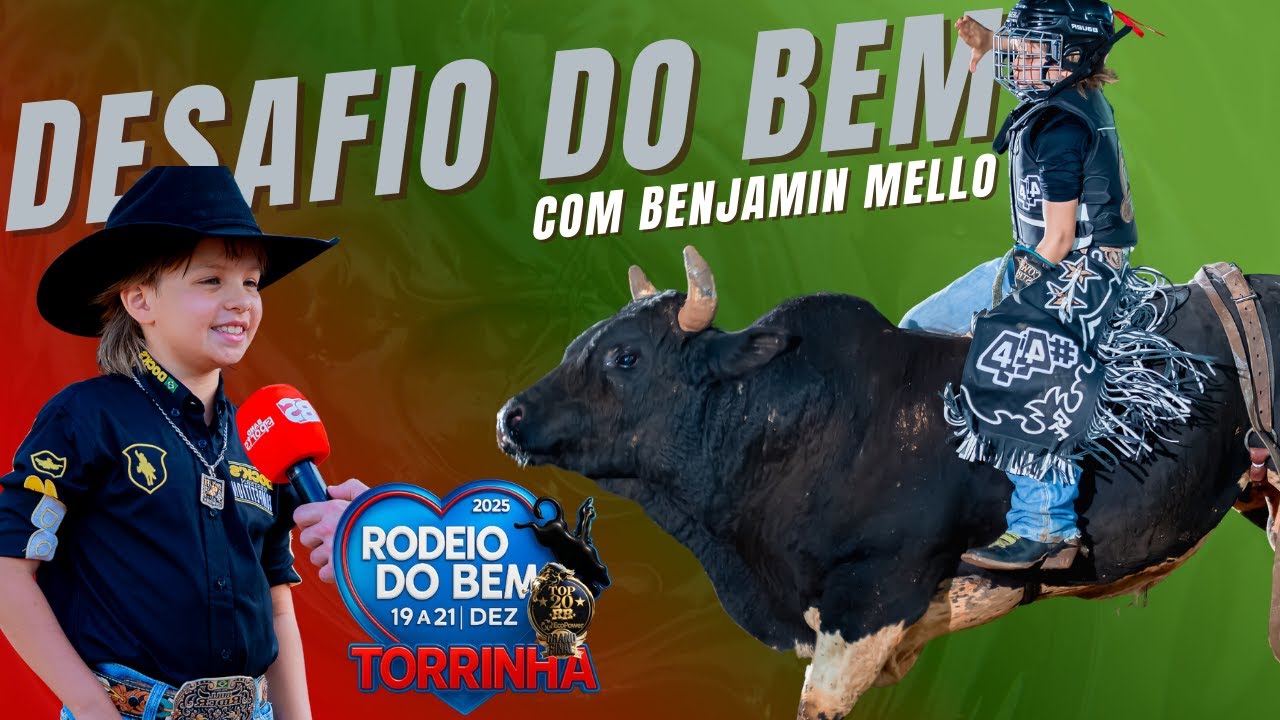 DESAFIO DO BEM com BENJAMIN MELLO - YouTube