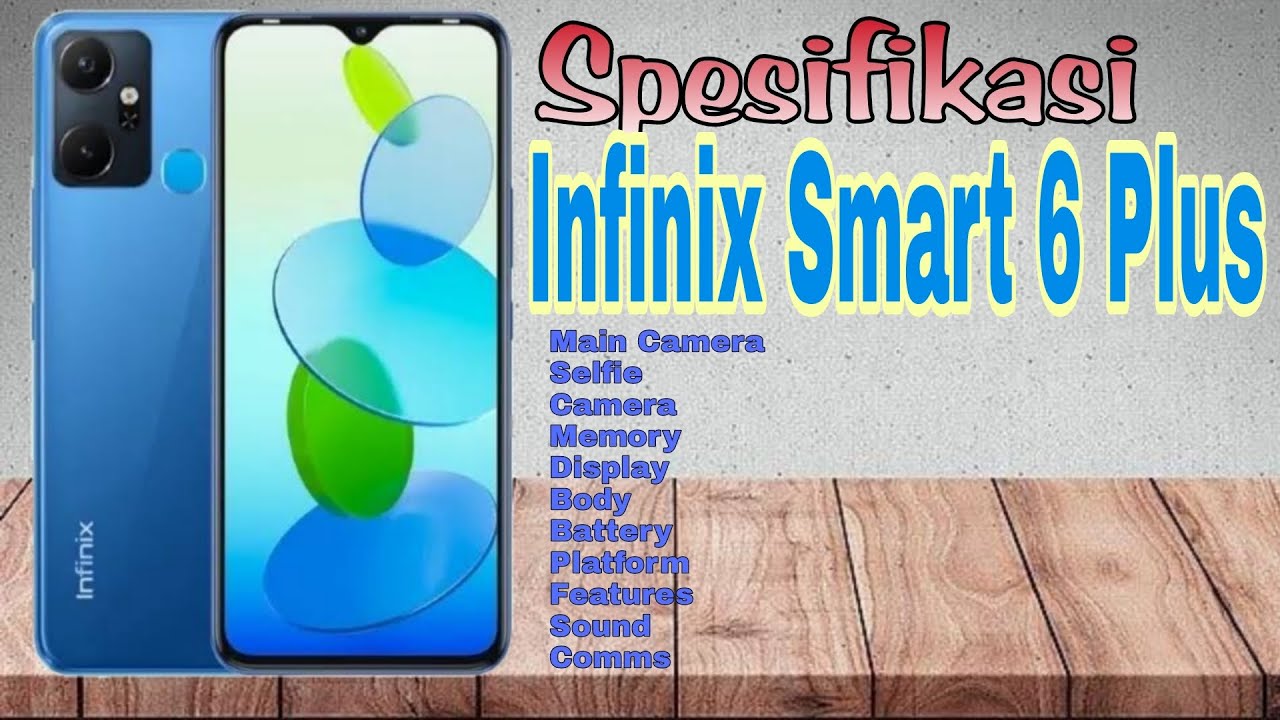 Spesifikasi Infinix Smart 6 Plus - YouTube