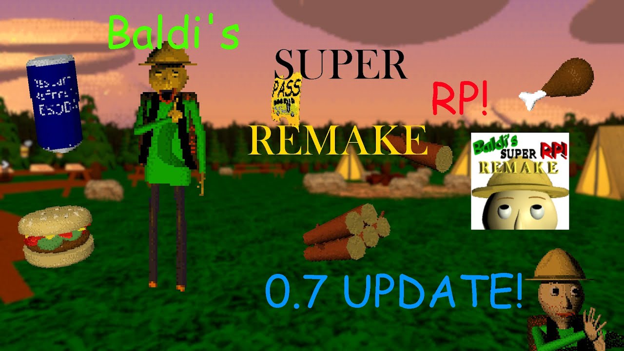 Baldi's Super RP REMAKE BB+ 0.7 Update! (ROBLOX) - YouTube