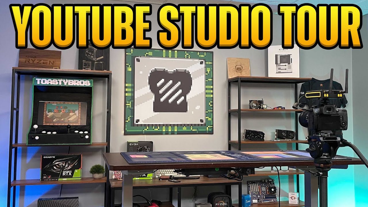 Ultimate Tech YouTube Film Studio Tour 2021 - YouTube