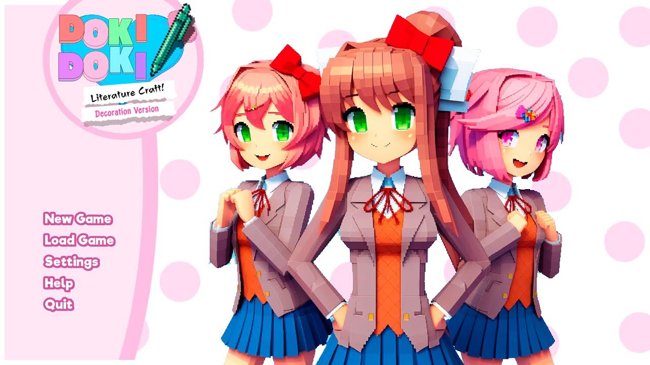 DOKI DOKI LITERATURE CLUB! MOD - Literatura en Minecraft - Minecraft ...