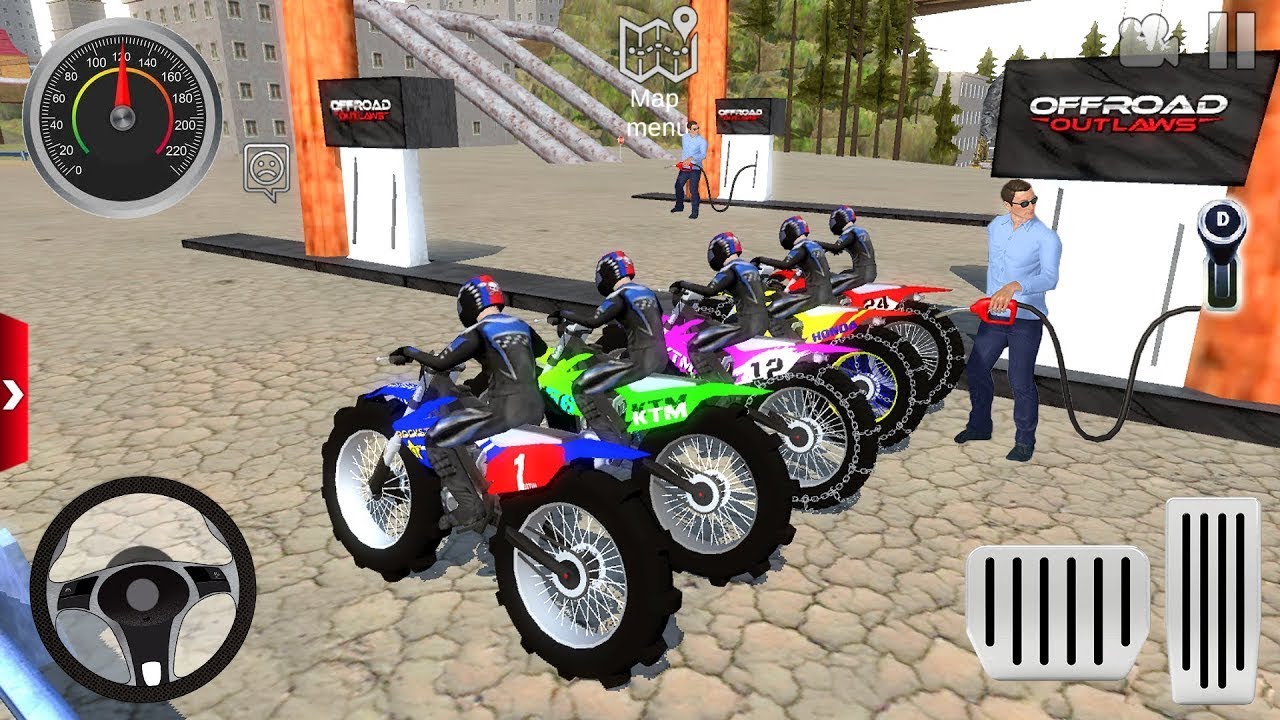 Motorcycle Off-road Racing Multiplayer Impossible Mud Racing Bike Off ...