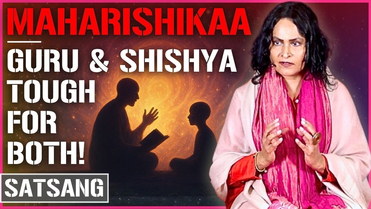 Maharishikaa | Life or Living? The Guru Shishya relationship! | Preeti ...